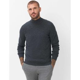 Brax Herren Strickpullover Style BEN cement, dunkelgrau, Gr. XS