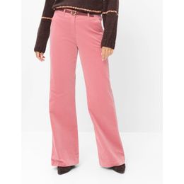 Brax Damen Palazzohose Style MAINE FLAMINGO, Rosa, Gr. 38