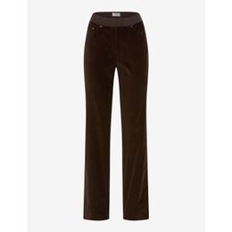 Raphaela by Brax Damen Cordhose Style CARINA MARRONE, dunkelbraun, Gr. 36