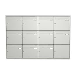 Renz ONZO Unterputz-Briefkastenanlage in RAL 9007 11-fach