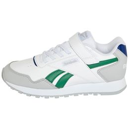 Reebok Sneaker 'Classic' Jungen Gr&ouml;&szlig;e 33 navy / hellgrau / gr&uuml;n / wei&szlig;