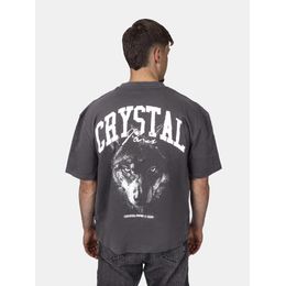 Crystal Paris Shirt 'Nightwolf' male size XL Grey