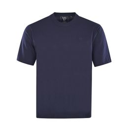 Hajo Shirt 'T-Shirt mit Rundhals' Herren Gr&ouml;&szlig;e S navy