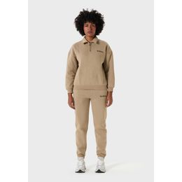 Tom Barron Jogginganzug Damen Gr&ouml;&szlig;e S braun / schwarz