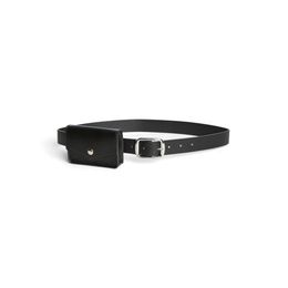 Pieces G&uuml;rtel 'GARIA' Damen Gr&ouml;&szlig;e 90 schwarz
