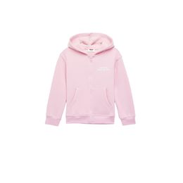 KOTON Sweatjacke M&auml;dchen Gr&ouml;&szlig;e 134/140 pink / wei&szlig;