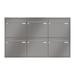 Renz LEABOX 6er Unterputzbriefkastenanlage in RAL nach Wahl Dupont/Axalta