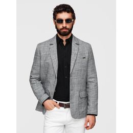 Ombre Business-Sakko Herren Gr&ouml;&szlig;e 56/58 grau