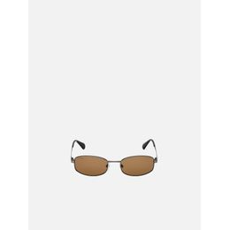 MAX & Co. Max&co. Sonnenbrille 'Max &co MO0135 Shiny pale gold 54/20/140 Women Sunglasses' Damen Gr&ouml;&szlig;e 54 silber