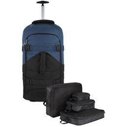 Normani Reisetasche Damen Gr&ouml;&szlig;e One Size blau / schwarz