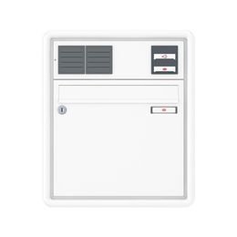 Renz RS3000 Unterputz Briefkastenanlage mit Sprechsieb oben RAL9016
