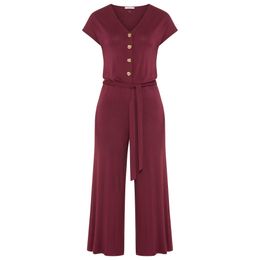 Tamaris Jumpsuit Damen Gr&ouml;&szlig;e XXL bordeaux