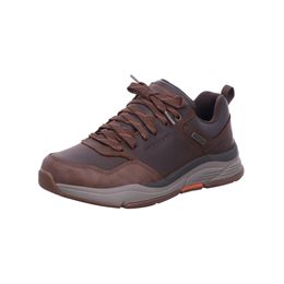 Skechers Schn&uuml;rschuh 'Schn&uuml;rschuh Herren 210021 CDB Kunststoff (Synthetik) in braun' Herren Gr&ouml;&szlig;e 43 braun
