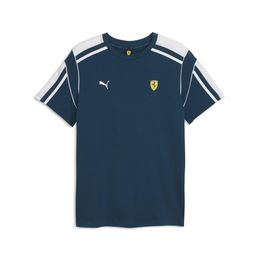 Puma Shirt 'Ferrari MT7' Herren Gr&ouml;&szlig;e XL gelb / petrol / wei&szlig;