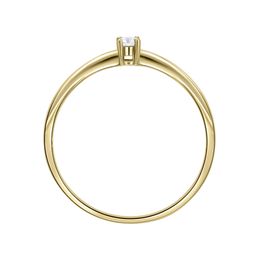 ONE ELEMENT Ring Damen Gr&ouml;&szlig;e 56 gold