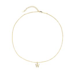 Hey Happiness Kette 'Letter W' Damen Gr&ouml;&szlig;e Onesize gold
