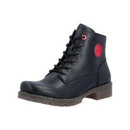 Rieker Lace-Up Ankle Boots female size 39 Blood red / Black