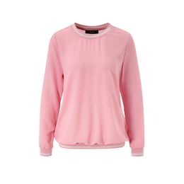 Aniston Selected Bluse Damen Gr&ouml;&szlig;e 4XL pink / silber / wei&szlig;