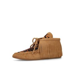 Manfield Ankle Boots Damen Gr&ouml;&szlig;e 38 cognac