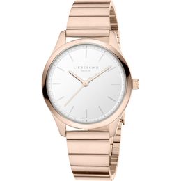 Liebeskind Berlin Analoguhr Damen Gr&ouml;&szlig;e One Size champagner / rosegold