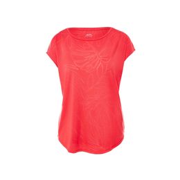 Tchibo - Sportshirt - Damen - Gr. L - koralle/print