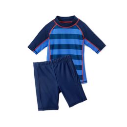Tchibo - UV-Schutz-Kombi - Jungen - Gr. 98/104 - dunkelblau/gestreift