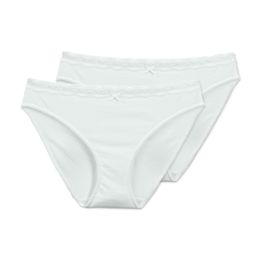 Tchibo - 2 Slips - Damen - Gr. XL - wei&szlig;