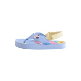 next Sandale M&auml;dchen Gr&ouml;&szlig;e 30.5 hellblau / hellgelb / rosa