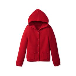 Tchibo - Strickjacke - Kinder - Gr. 98/104 - rot