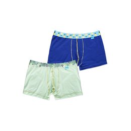 Unabux Boxershorts Herren Gr&ouml;&szlig;e M blau / gr&uuml;n / mischfarben