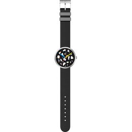 Walter Gropius Analog Watch 'ROHE MATERIALIEN' male size One size Black