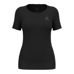 Odlo Merino 200 BL Top Crew Neck S/S Bekleidung Damen schwarz S