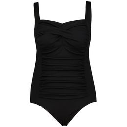 Ulla Popken Badeanzug Damen Gr&ouml;&szlig;e L/XL schwarz