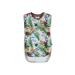 Philipp Plein Kleid M&auml;dchen Gr&ouml;&szlig;e 140 hellblau / gold / gr&uuml;n / orange