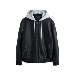 next Jacke Herren Gr&ouml;&szlig;e XL hellgrau / schwarz