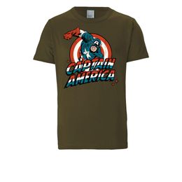 logoshirt Shirt female size XXL Blue / Olive / Red / White