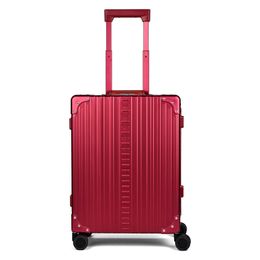 ALEON Trolley 'Traveler Domestic' Herren Gr&ouml;&szlig;e One Size rot