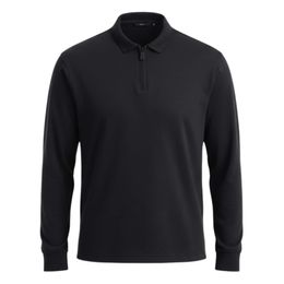 Ombre Shirt 'OM-POLS-0130' Herren Gr&ouml;&szlig;e XXL schwarz