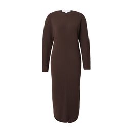 comma, COMMA Knitted dress female size XXL Dark brown