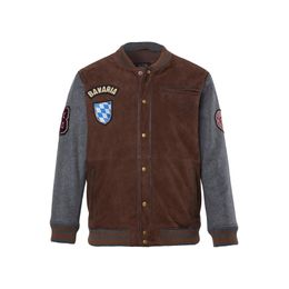 JP1880 Jacke Herren Gr&ouml;&szlig;e 4XL dunkelbraun / mischfarben