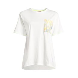 Salzhaut T-Shirt 'Liberaal' Damen Gr&ouml;&szlig;e L mischfarben / wei&szlig;