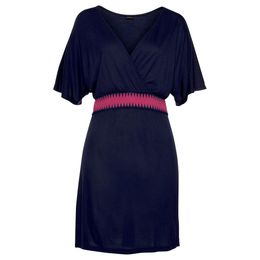 Lascana Dress female size 36 marine blue
