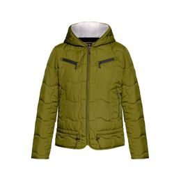Gil Bret Steppjacke mit Kapuze Damen Gr&ouml;&szlig;e L gr&uuml;n