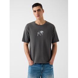 Guess Shirt Herren Gr&ouml;&szlig;e XXL dunkelgrau / wei&szlig;