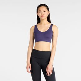 New Balance Sport-BH Damen Gr&ouml;&szlig;e L brombeer
