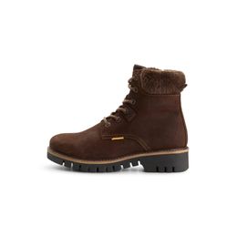 Camel Active Lederschuh mit Seitenzipper Damen Gr&ouml;&szlig;e 41 braun