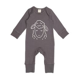 Walkiddy Strampler/Body M&auml;dchen Gr&ouml;&szlig;e 74 grau