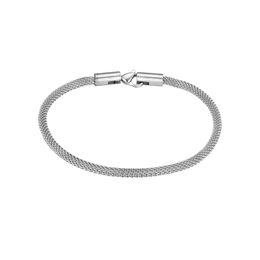 True Rebels Armband Herren Gr&ouml;&szlig;e 21 silber