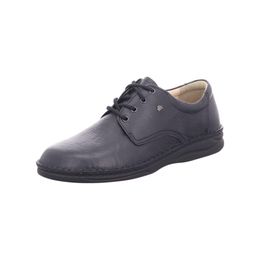 Finn Comfort Lace-Up Shoes 'Schn&uuml;rschuh Herren 01100 044099 Glattleder in schwarz' male size 42.5 Black