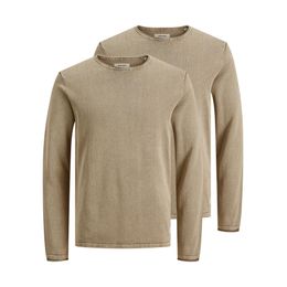 Jack & Jones Jack & Jones Pullover 'Leo' Herren Gr&ouml;&szlig;e L hellbraun
